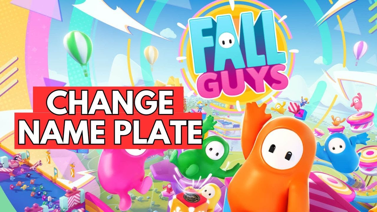 How to Change Name Plate on Fall Guys 2024? - YouTube