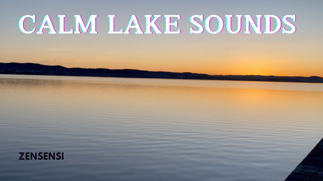 Calm Lake water Flow to Help With Stress,Sleep,Anxiety - YouTube