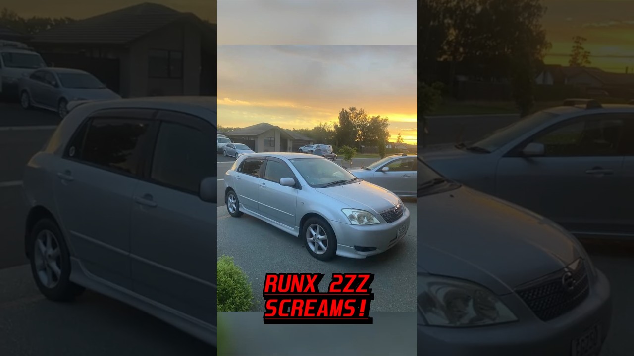 2ZZ-GE RUNX SCREAMS! #toyota #jdm #shorts - YouTube