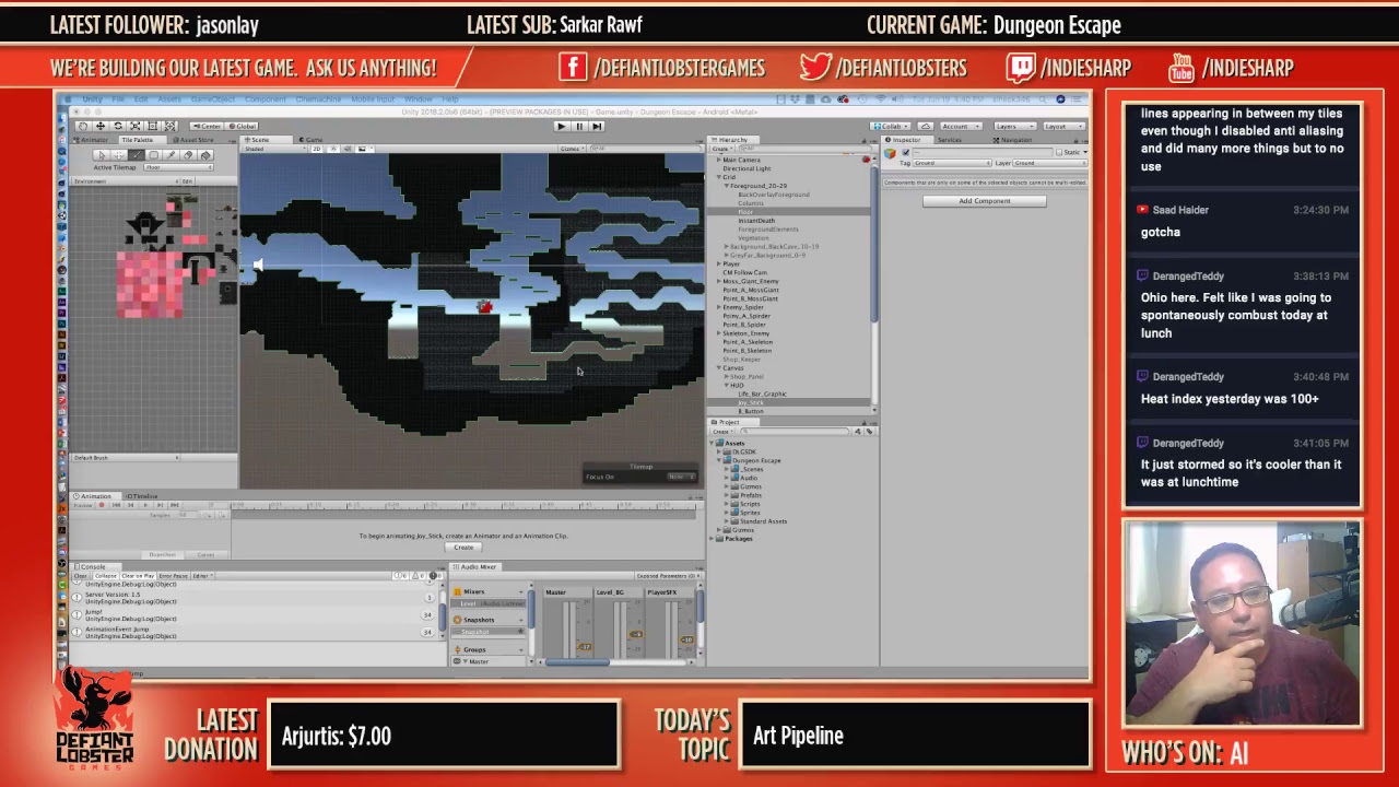 Art Pipeline #2 - Let's build some levels in our game using tile map ...