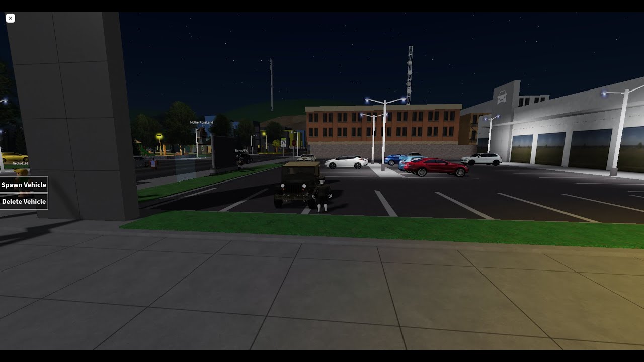 Driving The 1944 Willy's Jeep To The War Museum In The Roblox Game ...