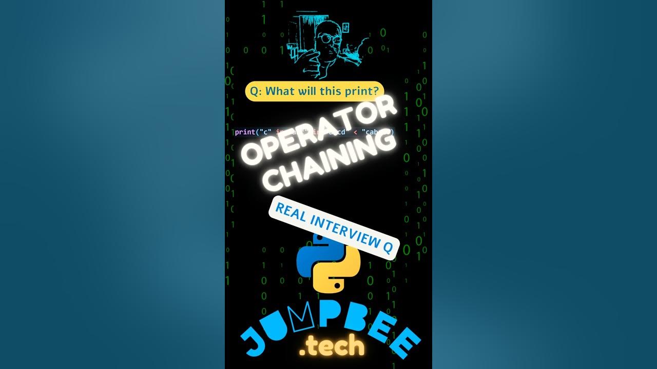 Python operator chaining easy interview question - Invest in your ...