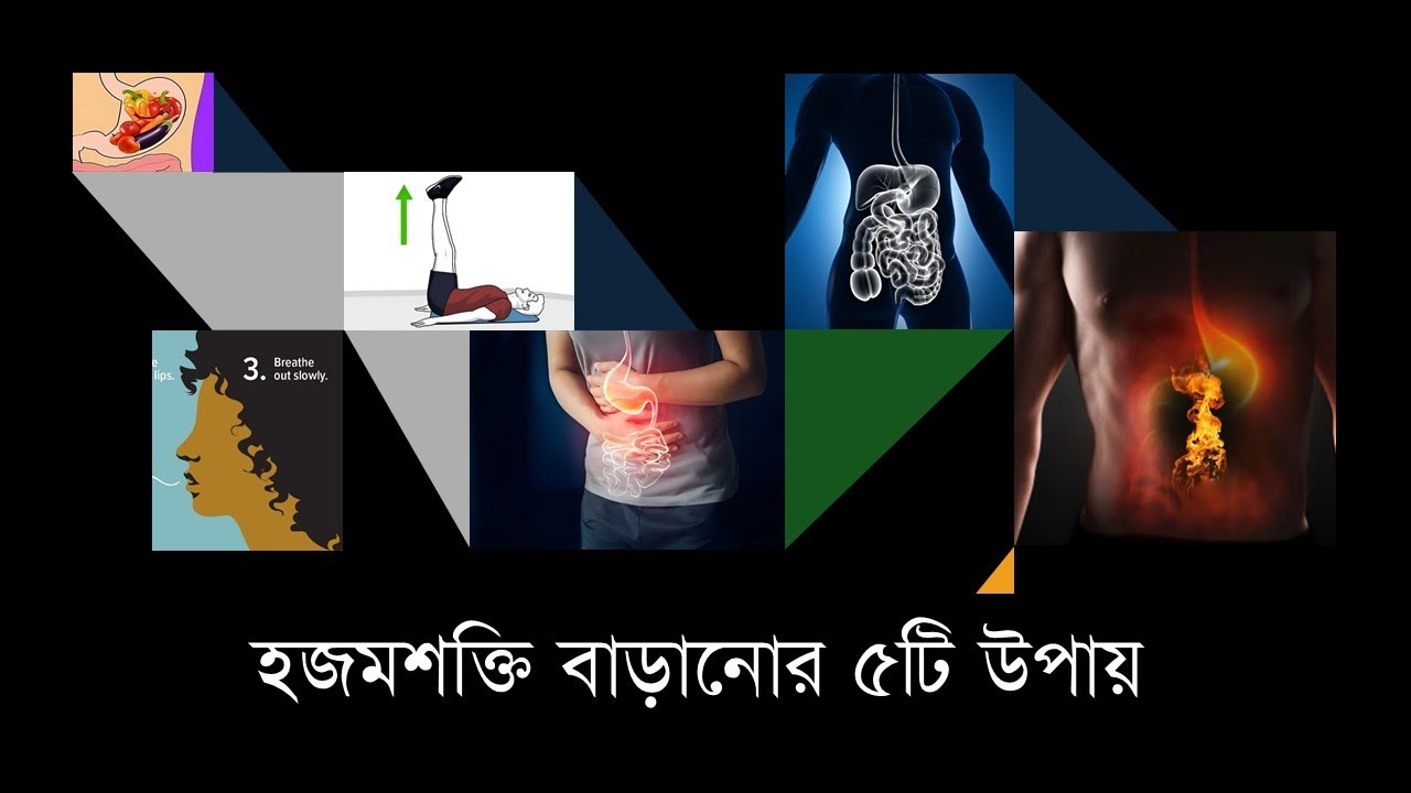 Five ways to improve digestion power || হজমশক্তি বাড়ানোর ৫টি উপায় ...