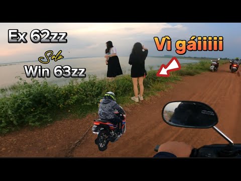 Lấy Ex 62 CTD đi tour cùng 2 xe lo qỉnh - ăn cơm bò - Hồ Dầu Tiếng - YouTube