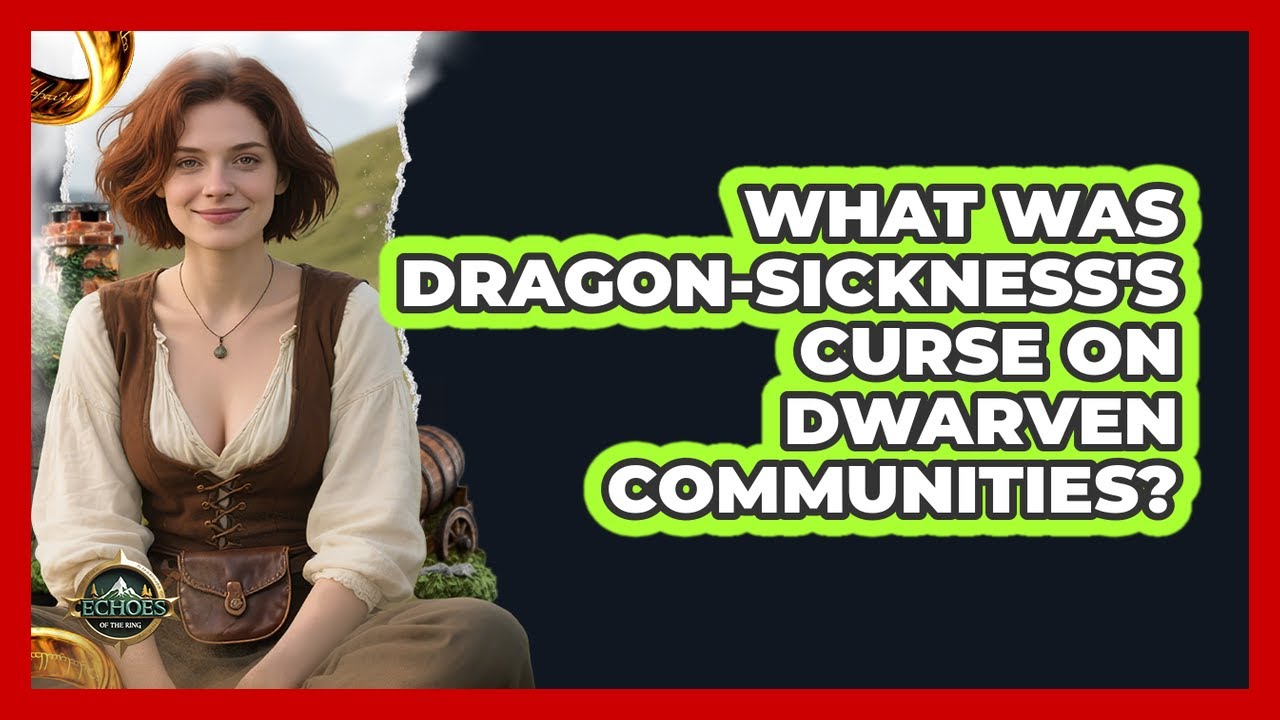 What Was Dragon-sickness's Curse On Dwarven Communities? - Echoes Of ...