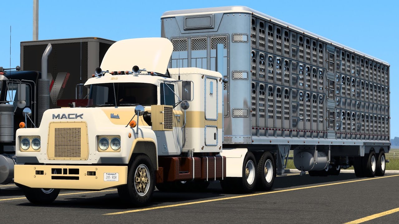 Mack R Series | Mods | 1.43 American Truck Simulator Gameplay - YouTube