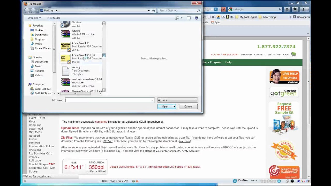 How To Order Postcards From Gotprint YouTube How To Order Postcards From Gotprint YouTube