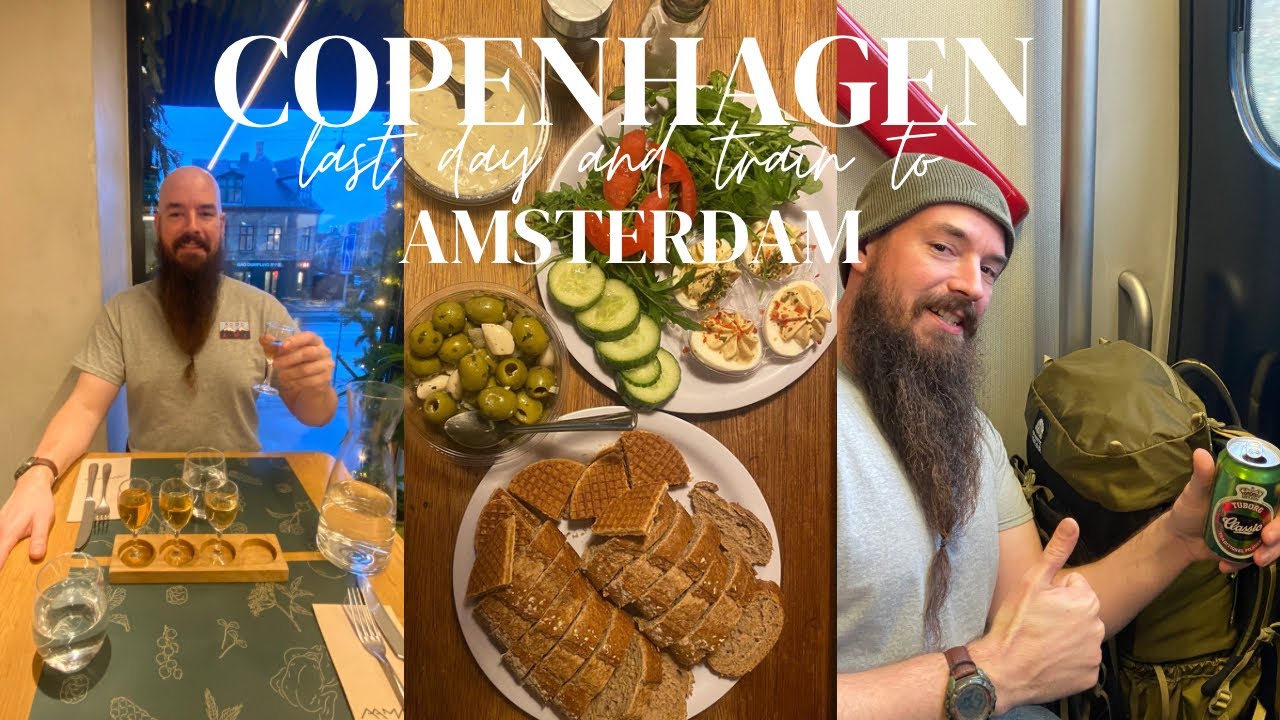 Europe Vlog 20 | Danish Schnapps tasting and no seats on our train ...