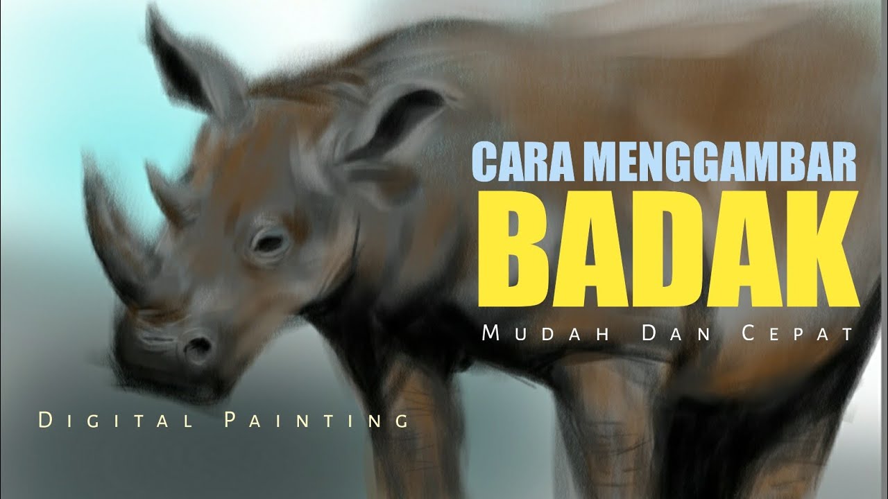 CARA Menggambar BADAK | @DanoeArt - YouTube