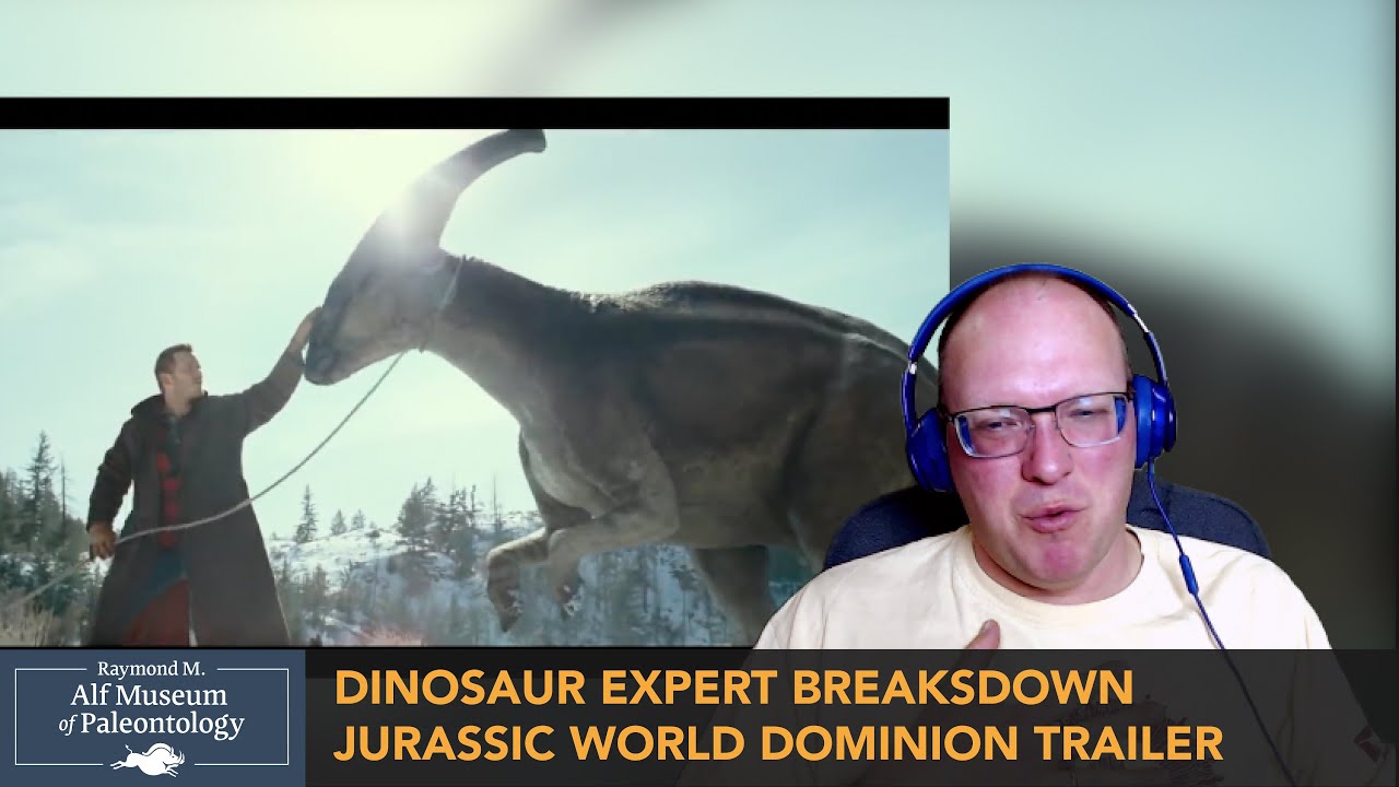 Dinosaur Expert Breaks Down Jurassic World Dominion Trailer! Ft. Dr ...