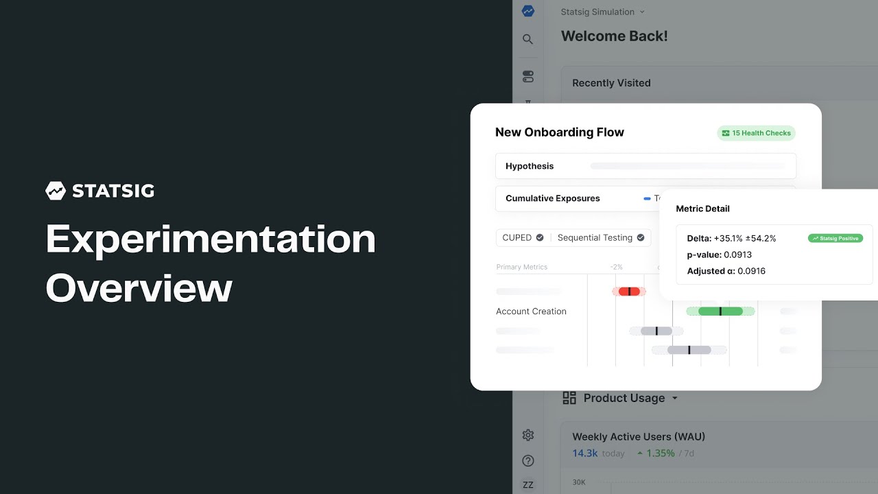 Statsig Experimentation Overview - YouTube