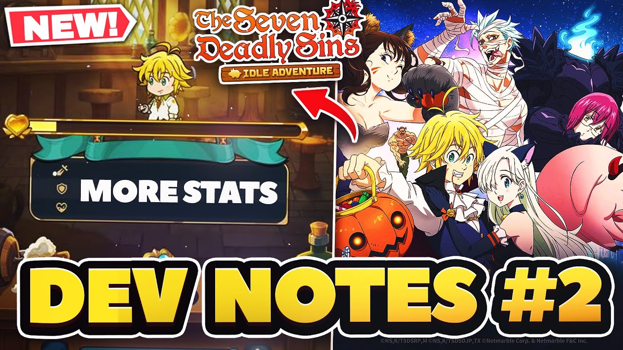EVERY Update Coming NEXT MONTH! Halloween Update! Dev Notes #2 | 7DS ...