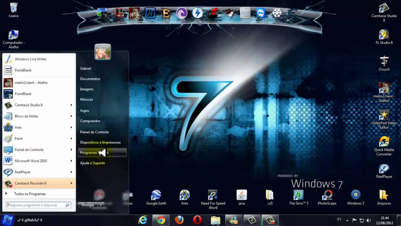 Como resolver o problema de desligamento do windows 7. - YouTube