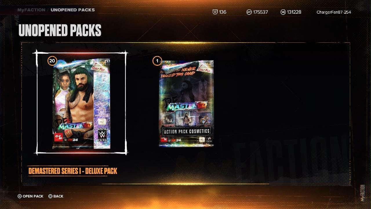 WWE 2K24: Pack Opening - DeMastered - YouTube