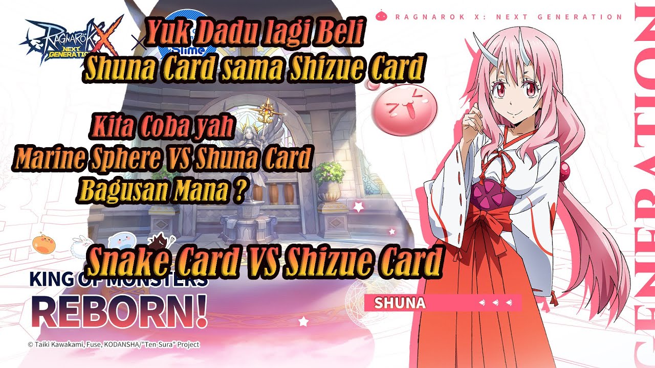 Dadu lagi Yuk Kita beli Shuna Card bandingkan sama Marine Sphere - YouTube