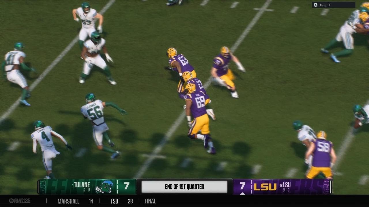 Tulane vs LSU - YouTube