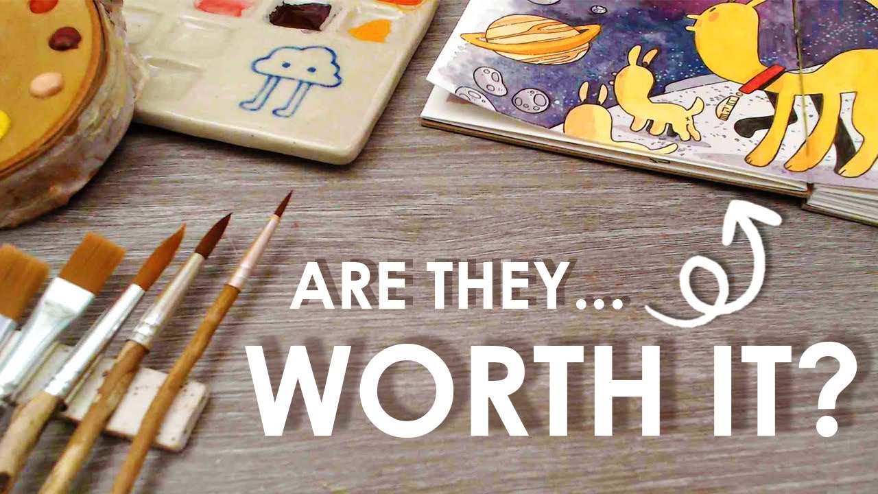 Testing HANDMADE Art Supplies - ARE THEY ANY GOOD? - YouTube
