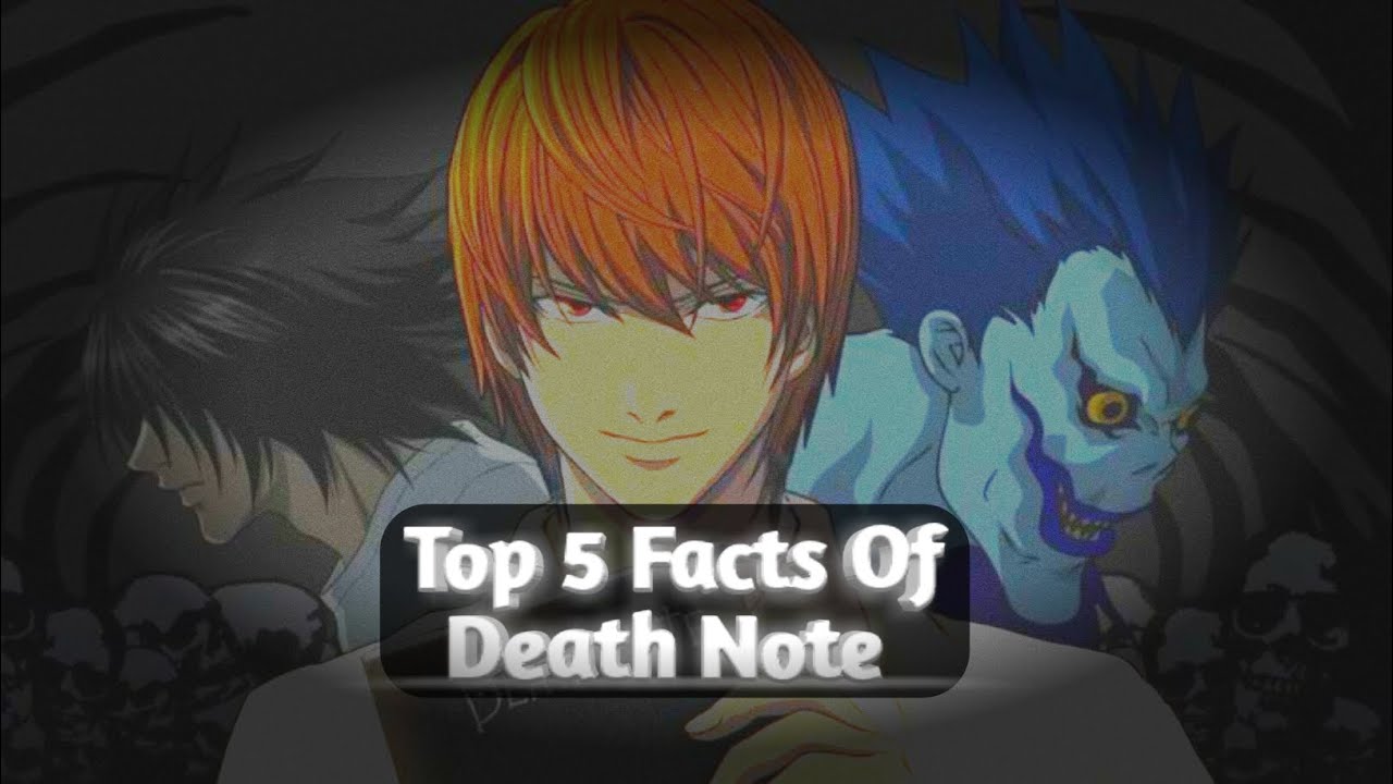 Top 5 Death Note Facts (PixelTales) - YouTube
