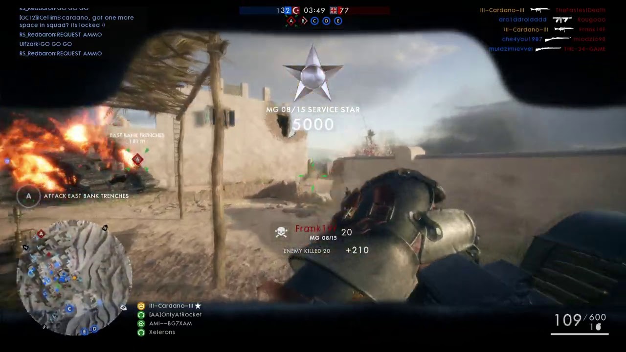 BF1 - Sentry and medic support - YouTube