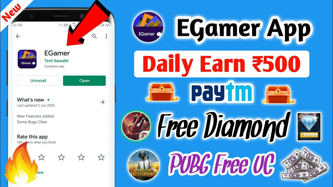 egamer app - egamer app payment proof - egamer app se paise kaise ...