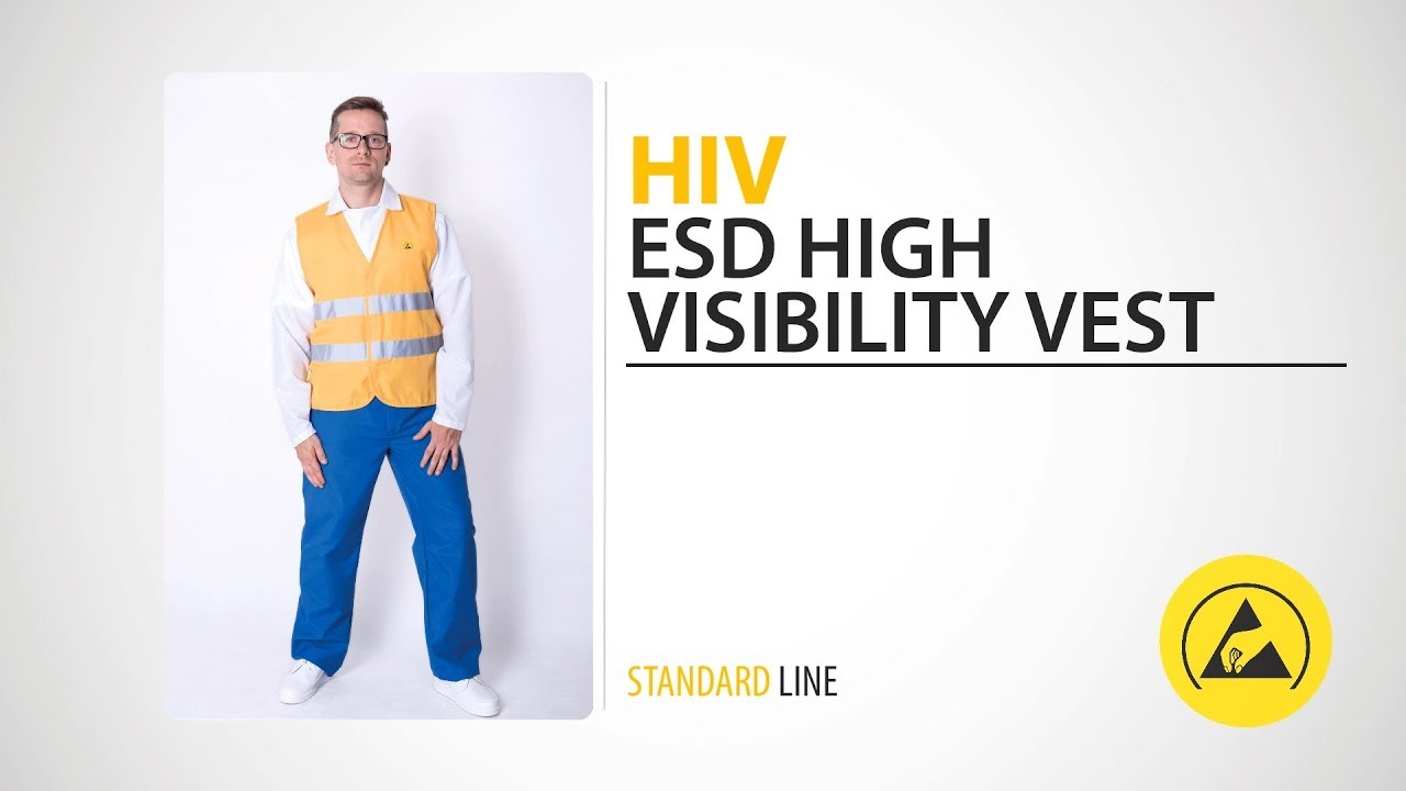 HIV - ESD HIGH VISIBILITY VEST - YouTube