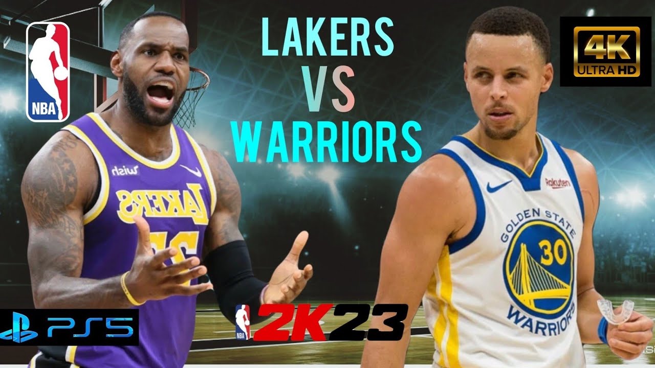NBA 2K23 Golden State Warriors VS Los Angeles Lakers - YouTube