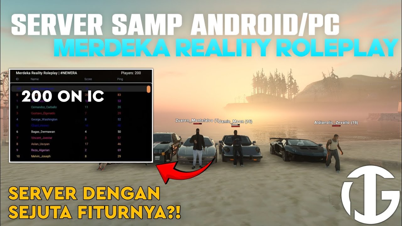 SERVER SAMP RAME & FITUR MIRIP FIVEM?! MERDEKA REALITY ROLEPLAY - GTA SAMP ANDROID/PC INDONESIA ...
