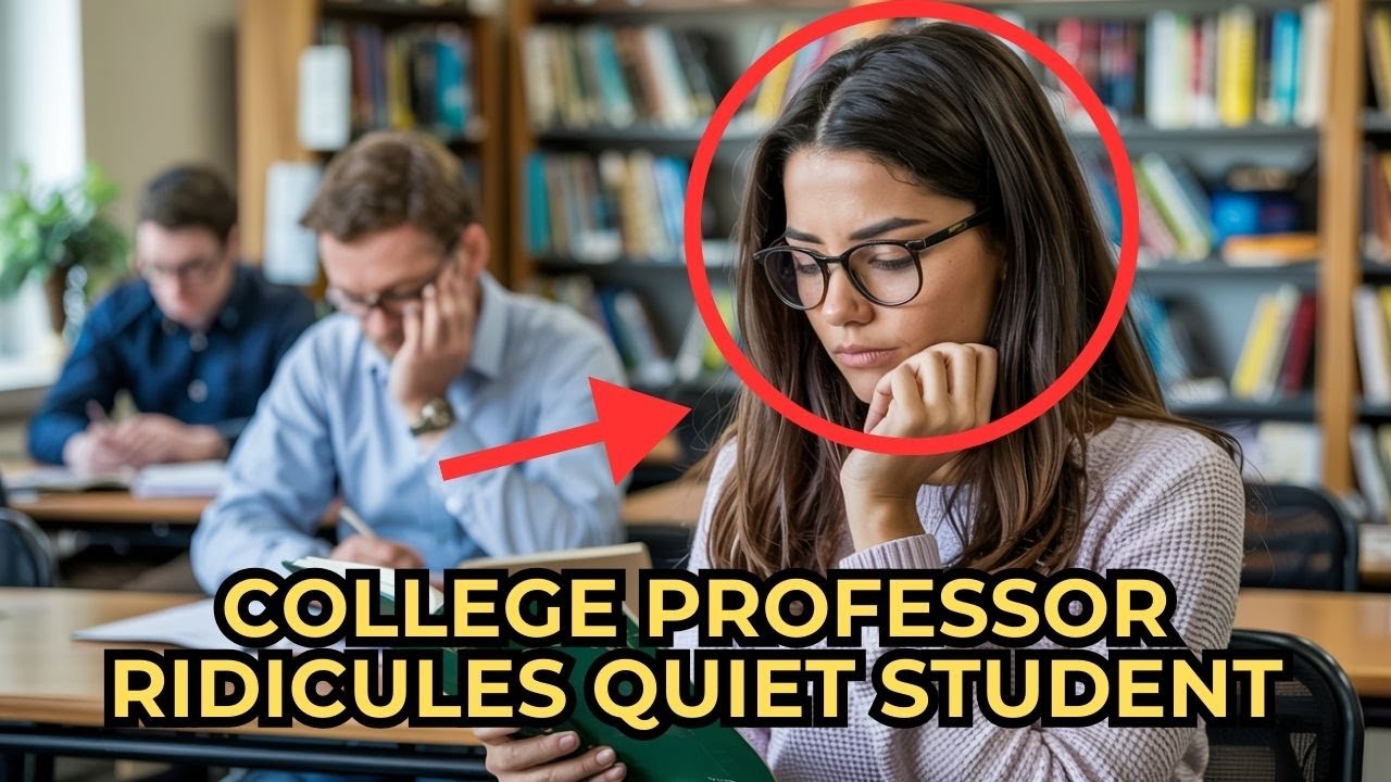 College Professor Ridicules Quiet Student – Discovers She’s a Math ...
