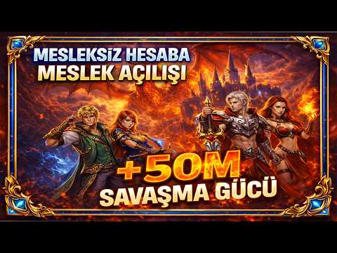 EFFSANE VİDEO // 5 YILLIK ÇARA MESLEK AÇILIŞI // +50M SAVAŞMA GÜCÜ // RDM SABIRSIZ
