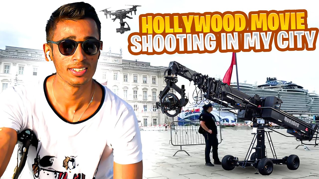 Hollywood Movie Shooting In My City - Behind The Scene 😱 - YouTube