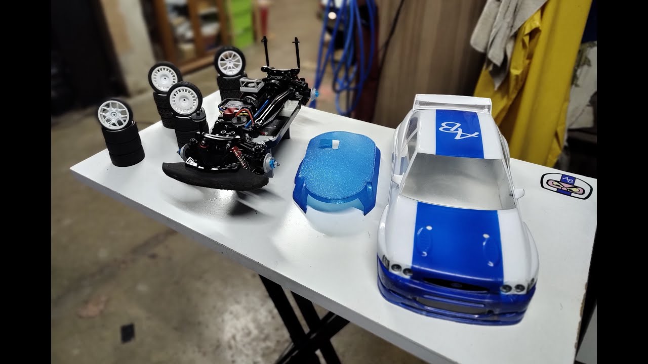 Tamiya TT02 Rally Ford Escort first Rally test - Epic Pine Rally - YouTube