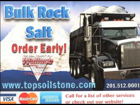 Bulk Rock Salt Delivery in NJ and Rockland County NY by Wallace ...