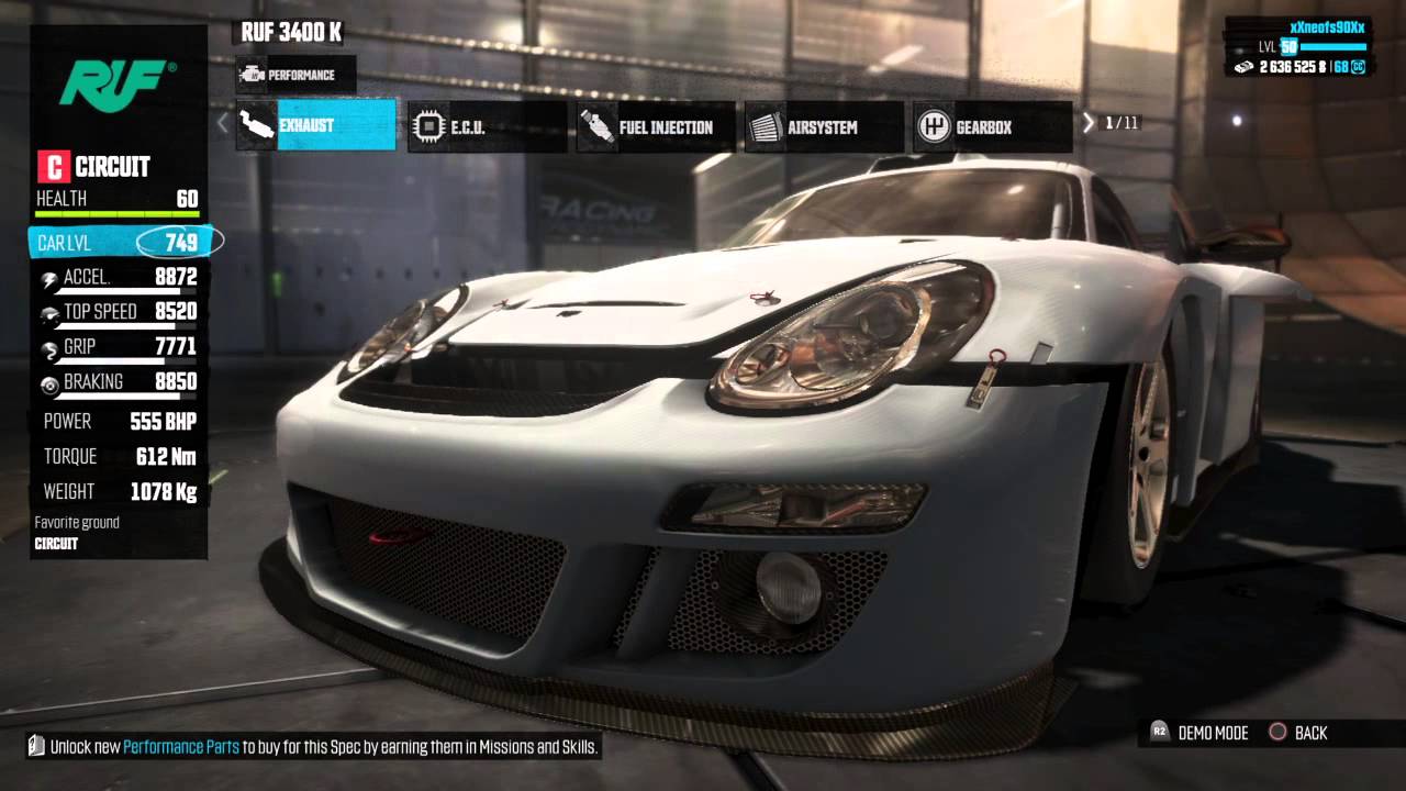 The Crew™_ ruf 3400 circuit spec lvl 1299 - YouTube