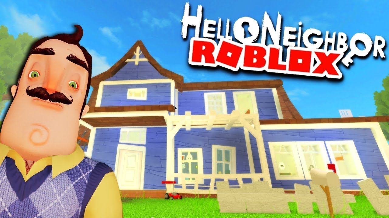 Making a Hello Neighbor Level in Roblox Studio! - YouTube