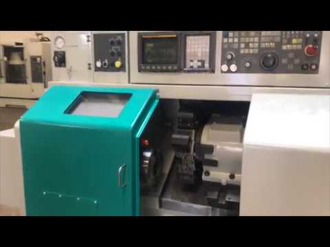 Takisawa TC 20 CNC Lathe 1704 - YouTube