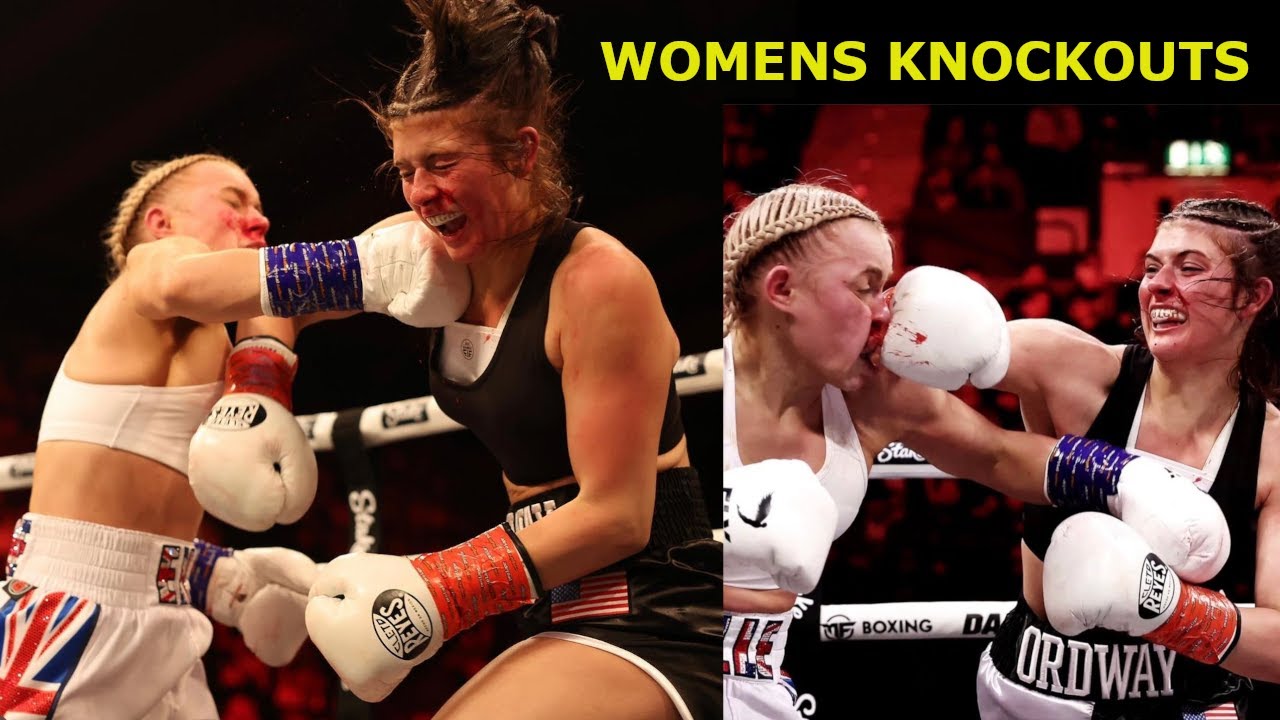 Best Knockouts in Women's Boxing 3 - YouTube