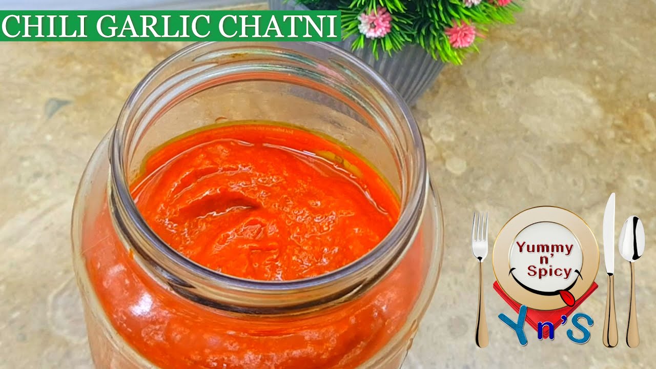 garlic chili chatni recipe/garlic chatni/chili spicy chatni/chatni/Food ...