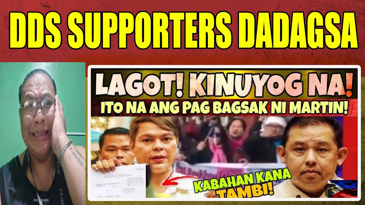 OMG! DDS SUPPORTERS DADAGSA NA LAGOT SI MARTIN/REACTION VIDEO - YouTube