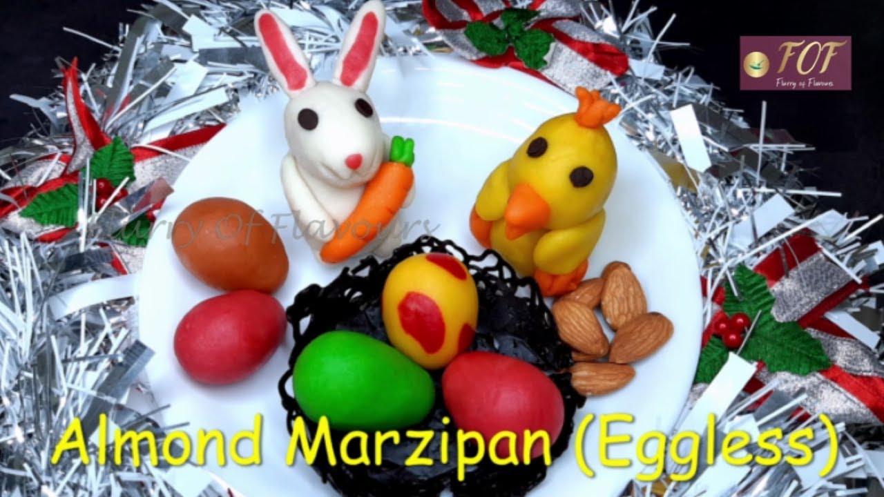 Marzipan Easter Eggs| Easter Bunny| Easter Ducks| Almond Marzipan ...