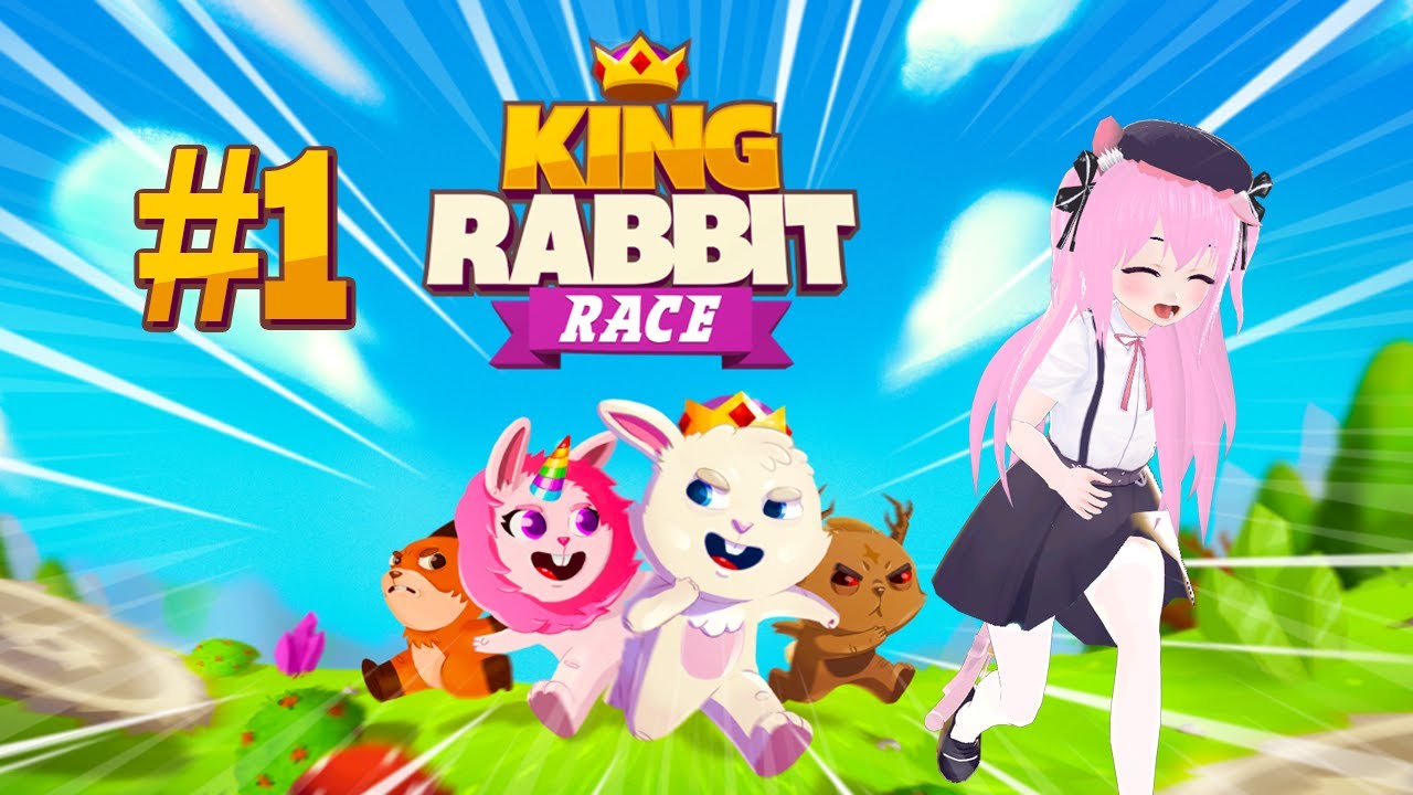 Carreritas de conejos | King Rabbit Race | CherryCat | Vtuber 🍒 - YouTube