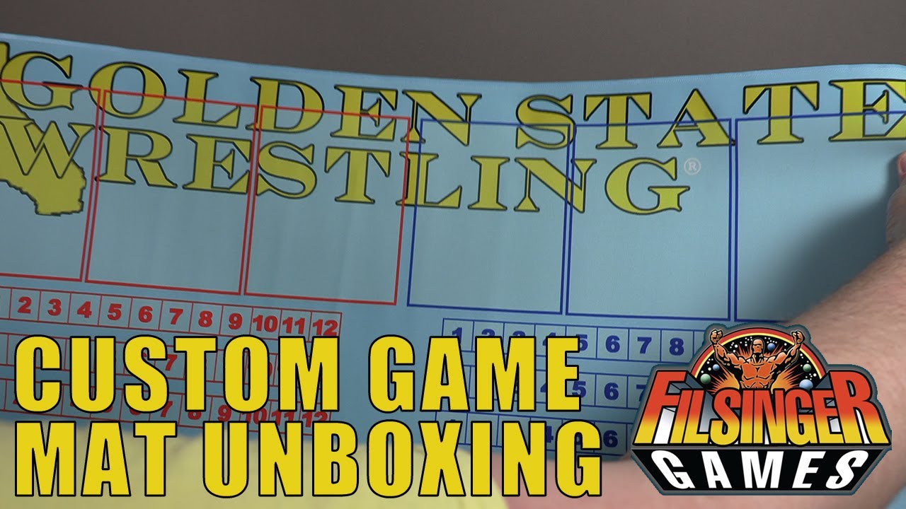 CUSTOM FILSINGER GAMES GAME MAT UNBOXING 2021 | Inked Gaming| Promoter ...