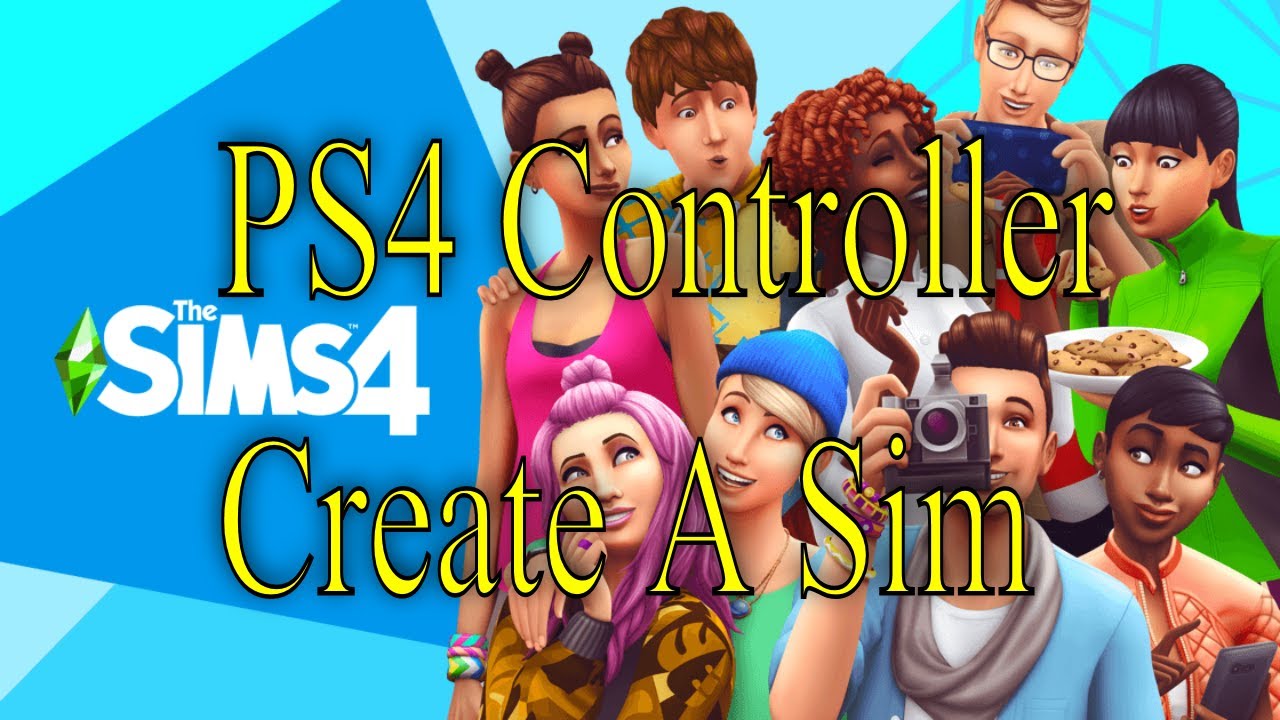 The Sims 4 Console!! How To Create A Sim - CAS Beginner Guide/Help/Tips ...
