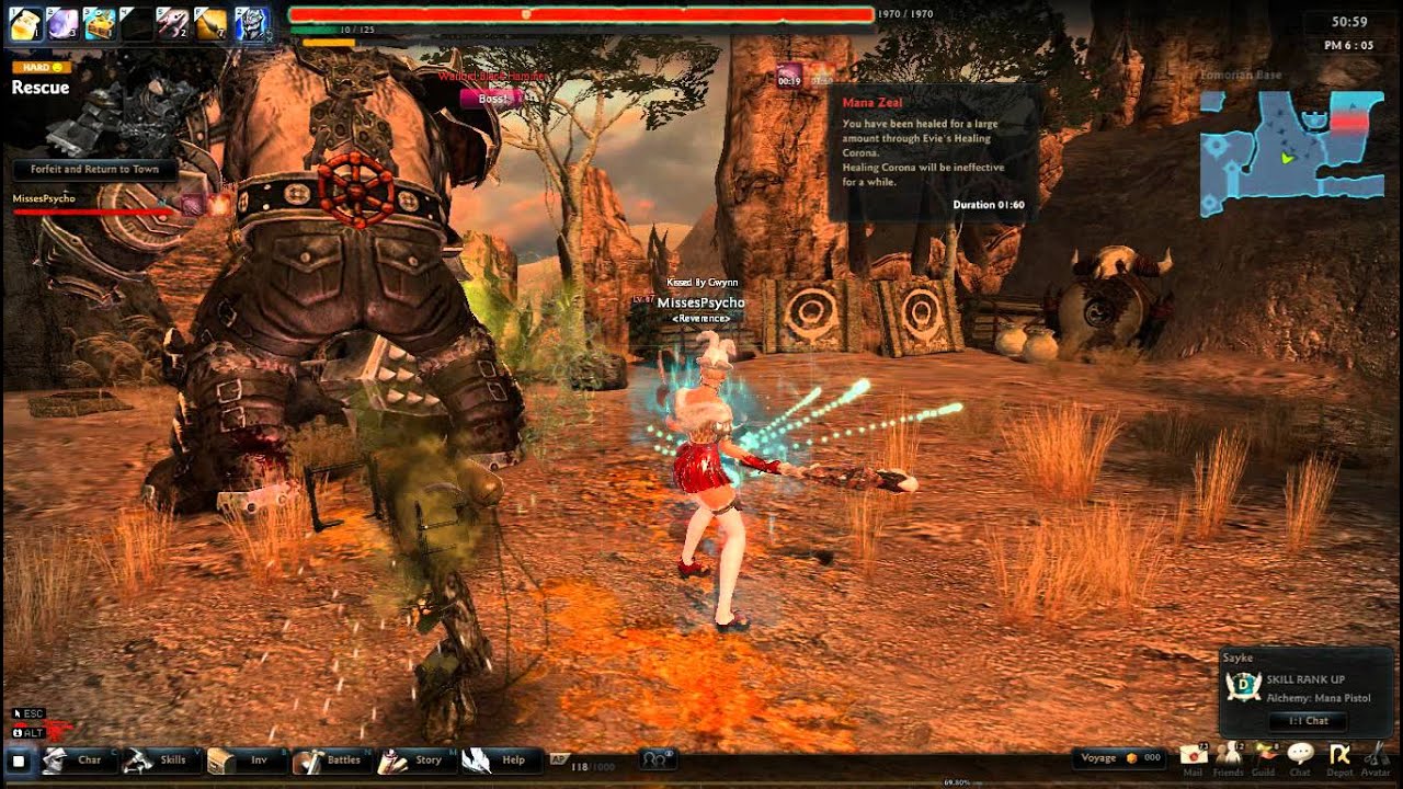 Evie Black Hammer boss solo~ - YouTube