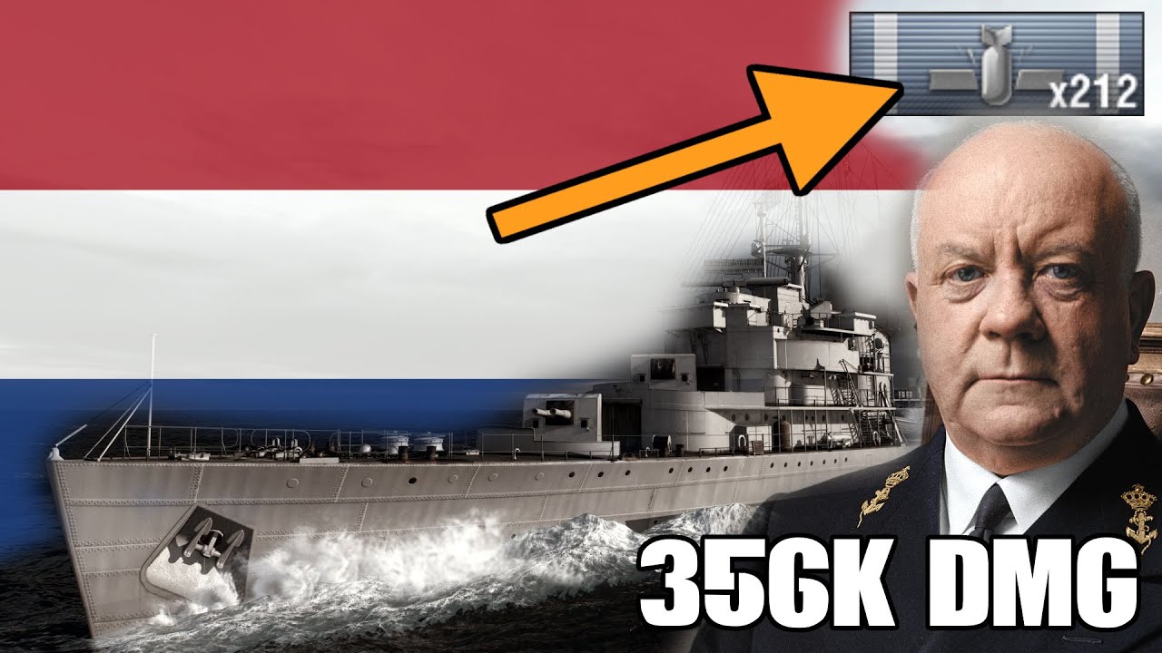 TROMP - NEW - dutch Destroyer - Damage Record - YouTube
