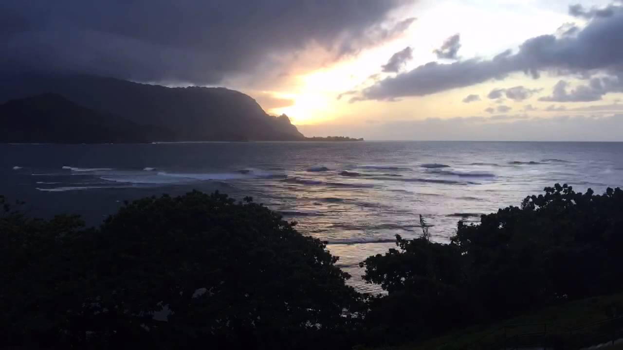 Timelapse sunset from our room at the St Regus - YouTube