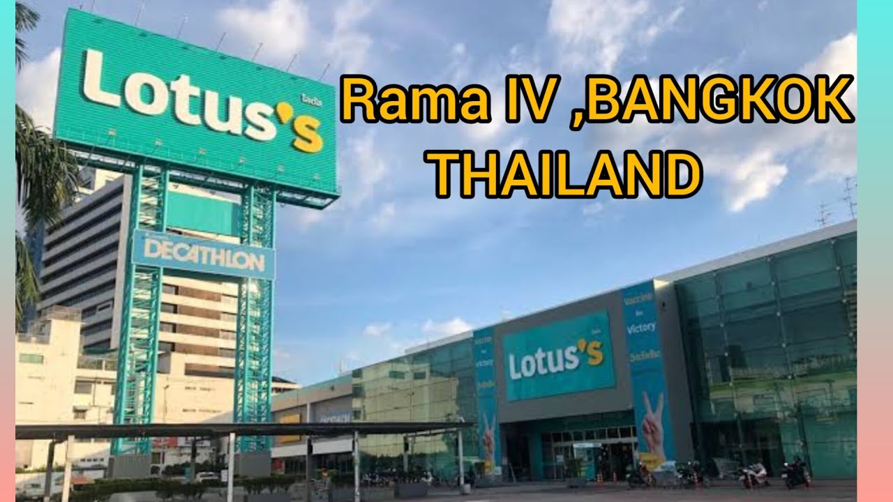 LOTUS'S Best Shopping Mall in Bangkok 2023 | THAILAND - YouTube