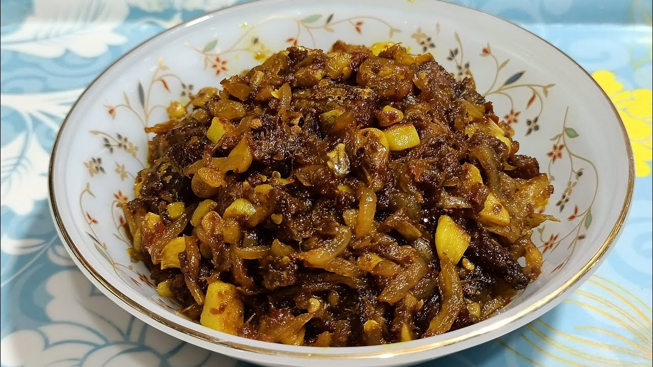 ময়মনসিংহের ঐতিহ্যবাহী চ্যাপা শুঁটকী লারা। How to make Traditional ...
