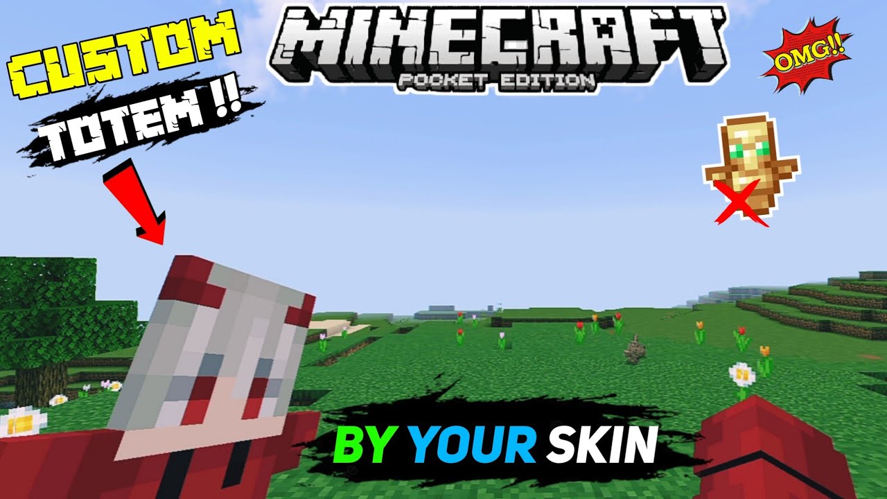 Minecraft Custom Totem Texture Pack MCPE | CUSTOM TOTEM TEXTURE PACK ...