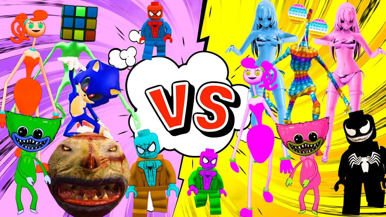 Monster School Show #3 with Team Siren Head level up boss and other ...