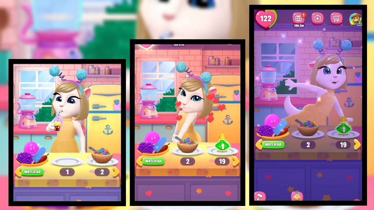 My Talking Angela 2 Game | Angela Making Juice - YouTube